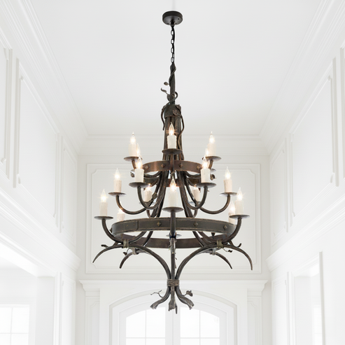 Elm Springs Iron Chandelier – Urban Forge