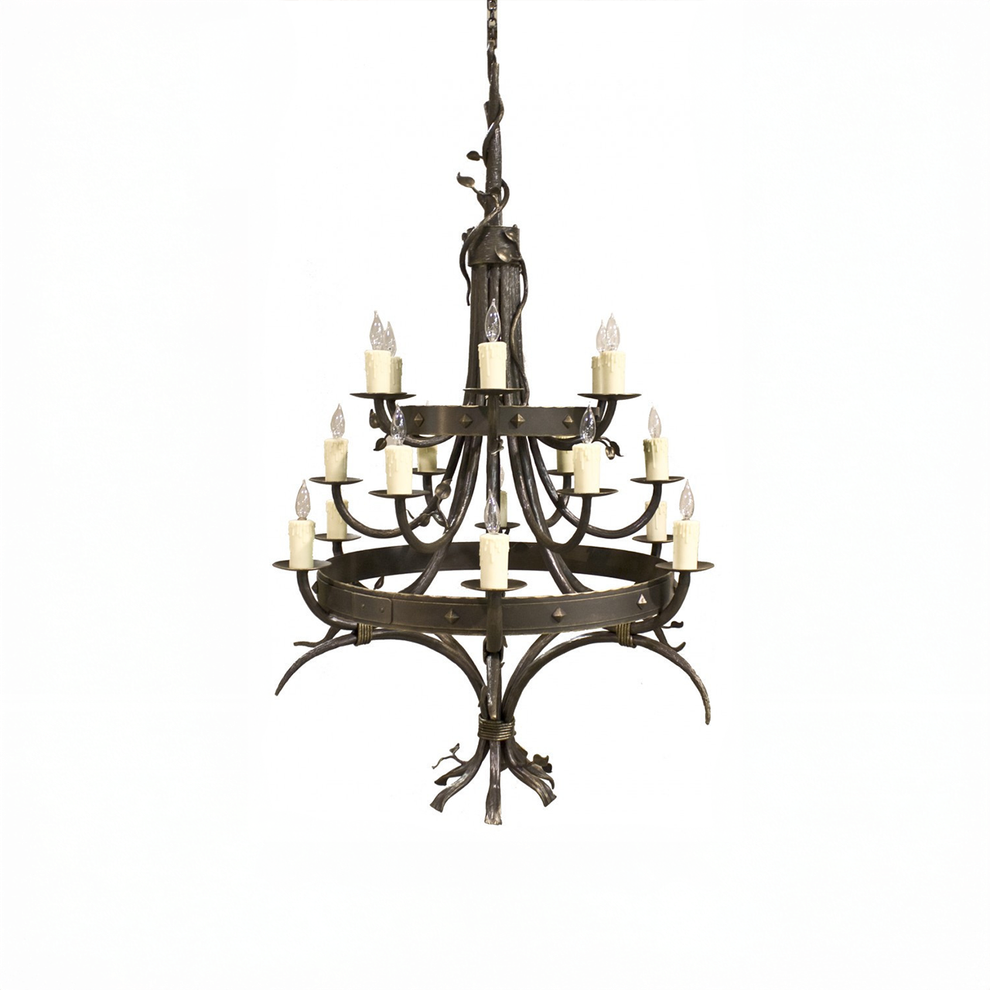 Elm Springs Iron Chandelier – Urban Forge