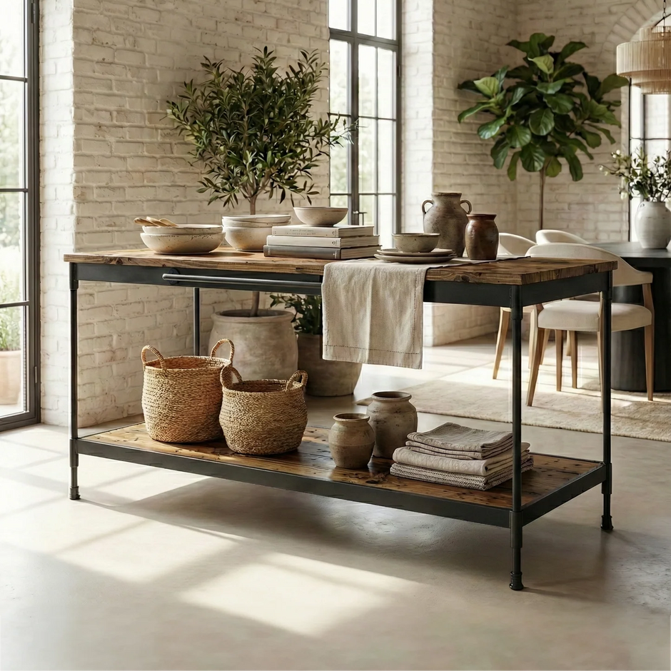 Hand-Forged Iron Tables & Table Bases | Urban Forge